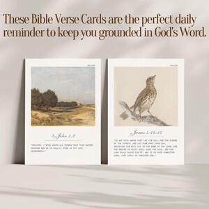 120 Bible Verse Cards - KJV Printable Scripture for Vision Boards ...