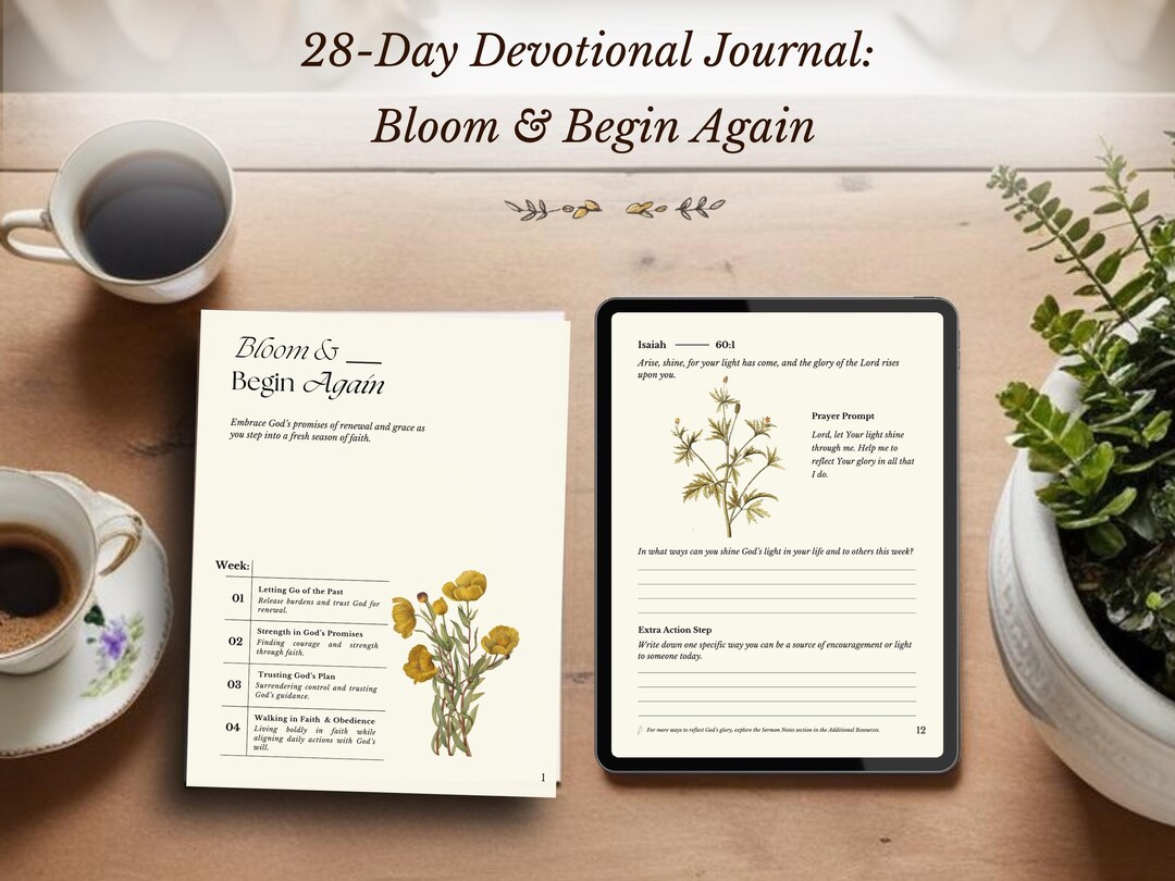 Ultimate Prayer Journal Kit With Daily Devotionals & Scripture Cards ...