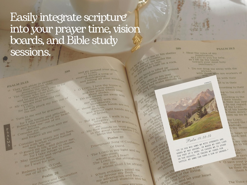 120 Christian Small Wall Art & Bible Verse Cards Printable - Uplifting ...