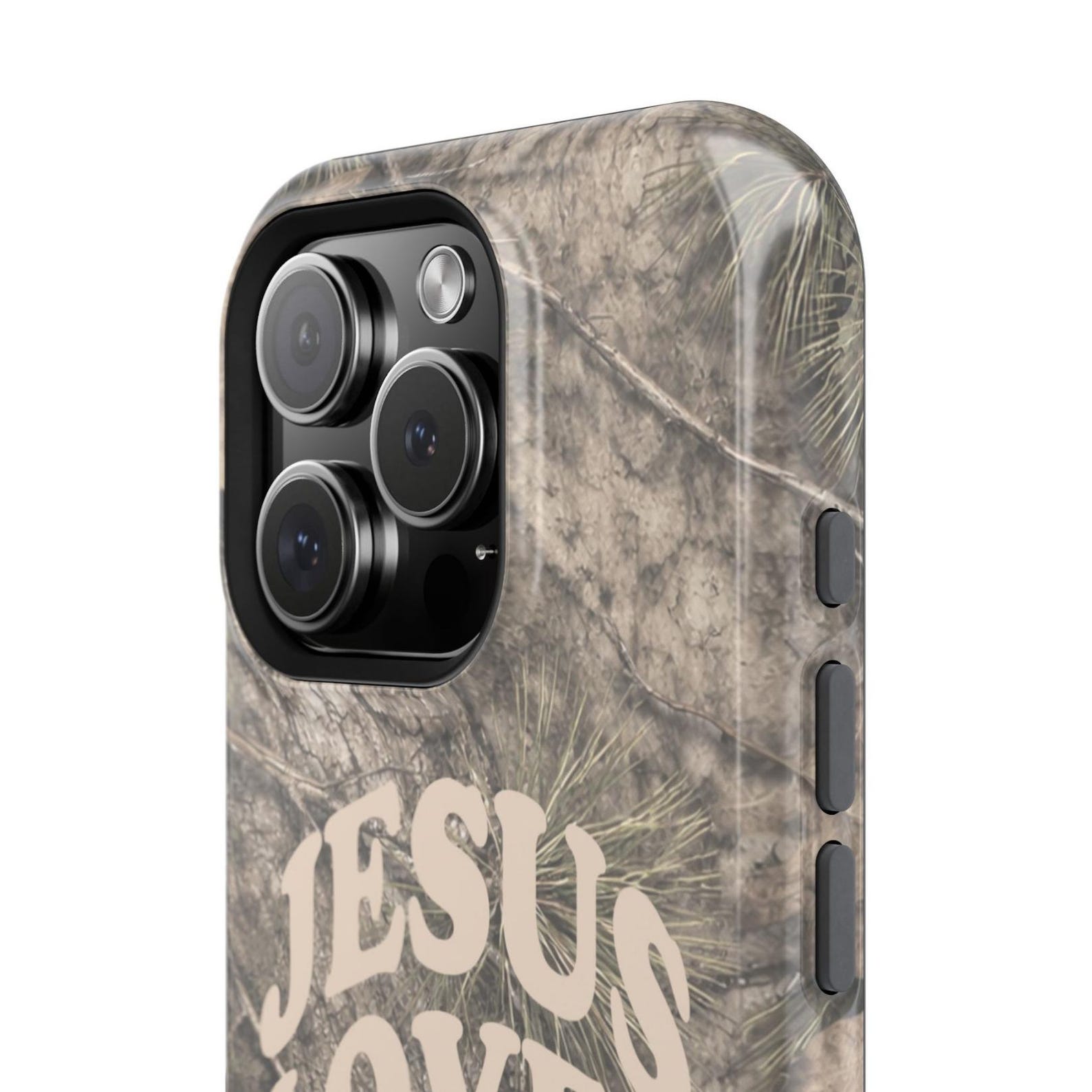 Jesus Loves You Camo Christian Phone Case for iPhone 17 Pro Max Magsafe ...