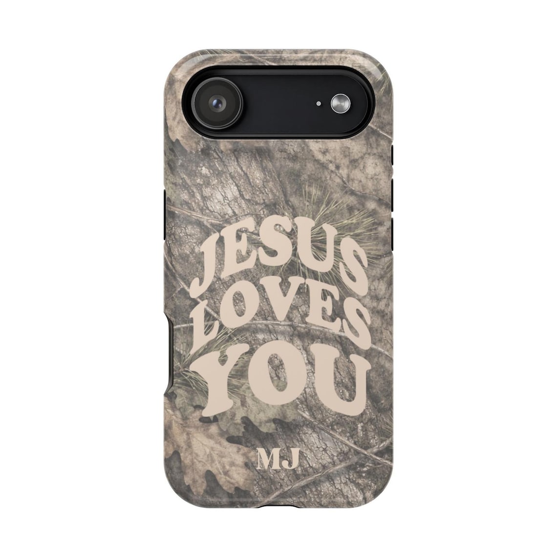 Jesus Loves You Camo Christian Phone Case for iPhone 17 Pro Max Magsafe ...