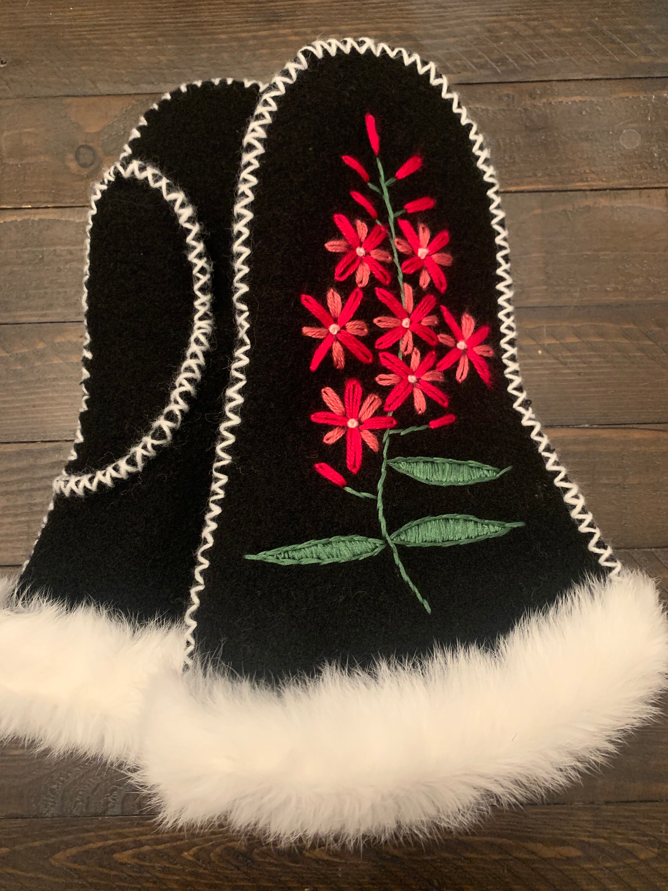 Fireweed Duffle Mittens - Etsy