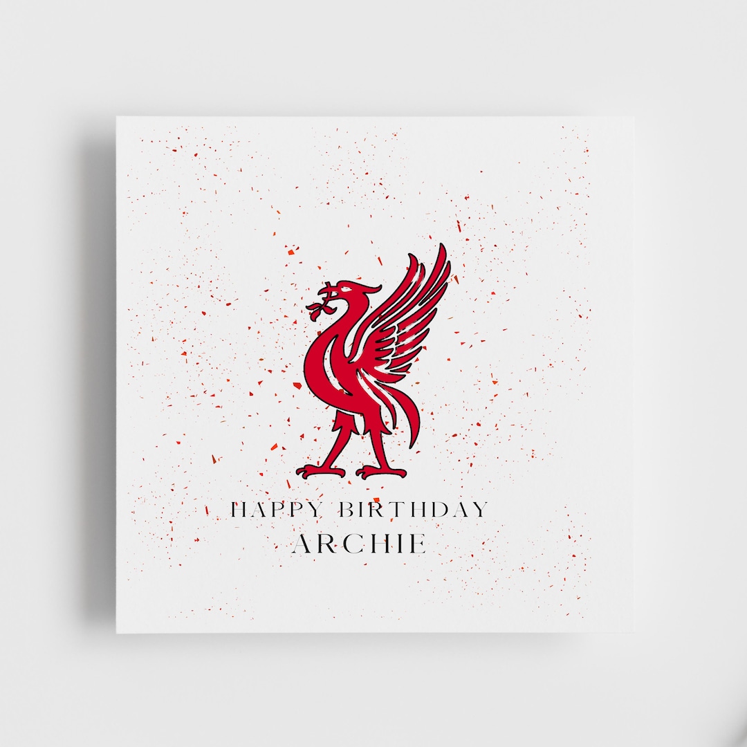 Liverpool Birthday Card | BIRTHDAY BOY | Liverpool Birthday | Liverpool ...