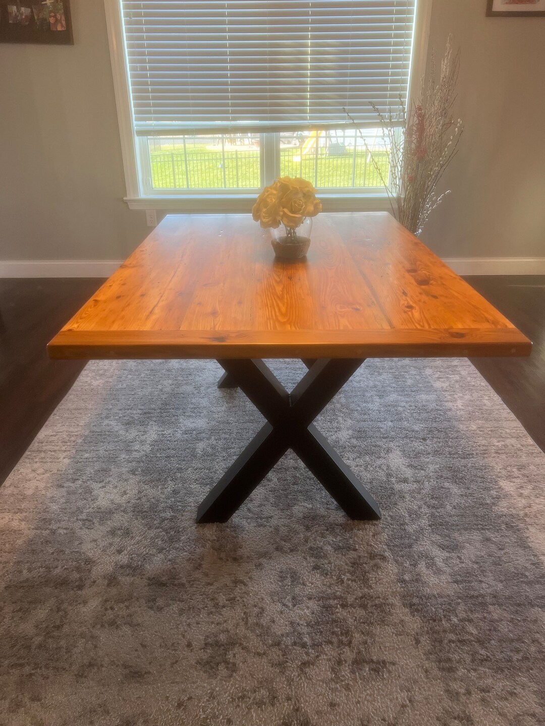 Amish Crafted Farmhouse Reclaimed Dining Tables, Reclaimed Wood Tables ...