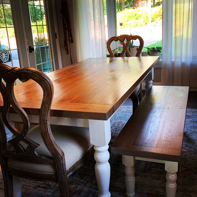 Turned Leg Table - Etsy