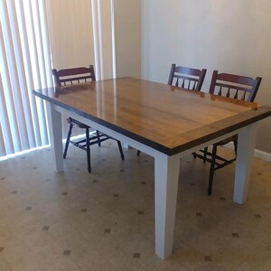 Farmhouse Kitchen Tables, Amish Made, Hand Crafted, Custom Made Tables ...
