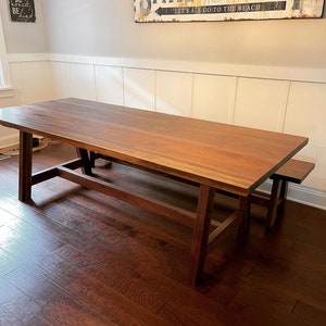 Modern Farmhouse A Frame Tables Solid Amish Made Hard Wood - Etsy