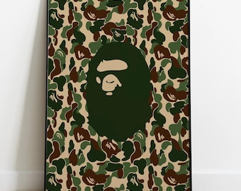 Bape Art Print - Etsy