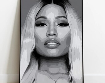 Nicki Minaj Face Svg - Etsy