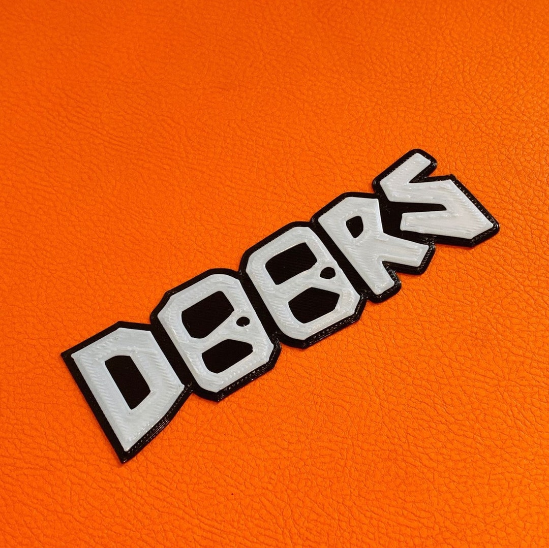 Roblox Doors Inspired Logo Bookmark 3D Printed Gamer Kid - Etsy