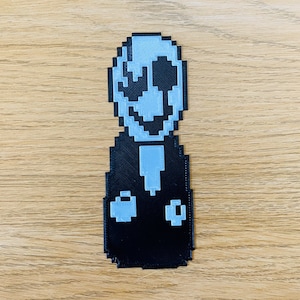 Undertale Inspired Gaster Bookmark - 3D Printed - Gamer Kid Gift Party ...