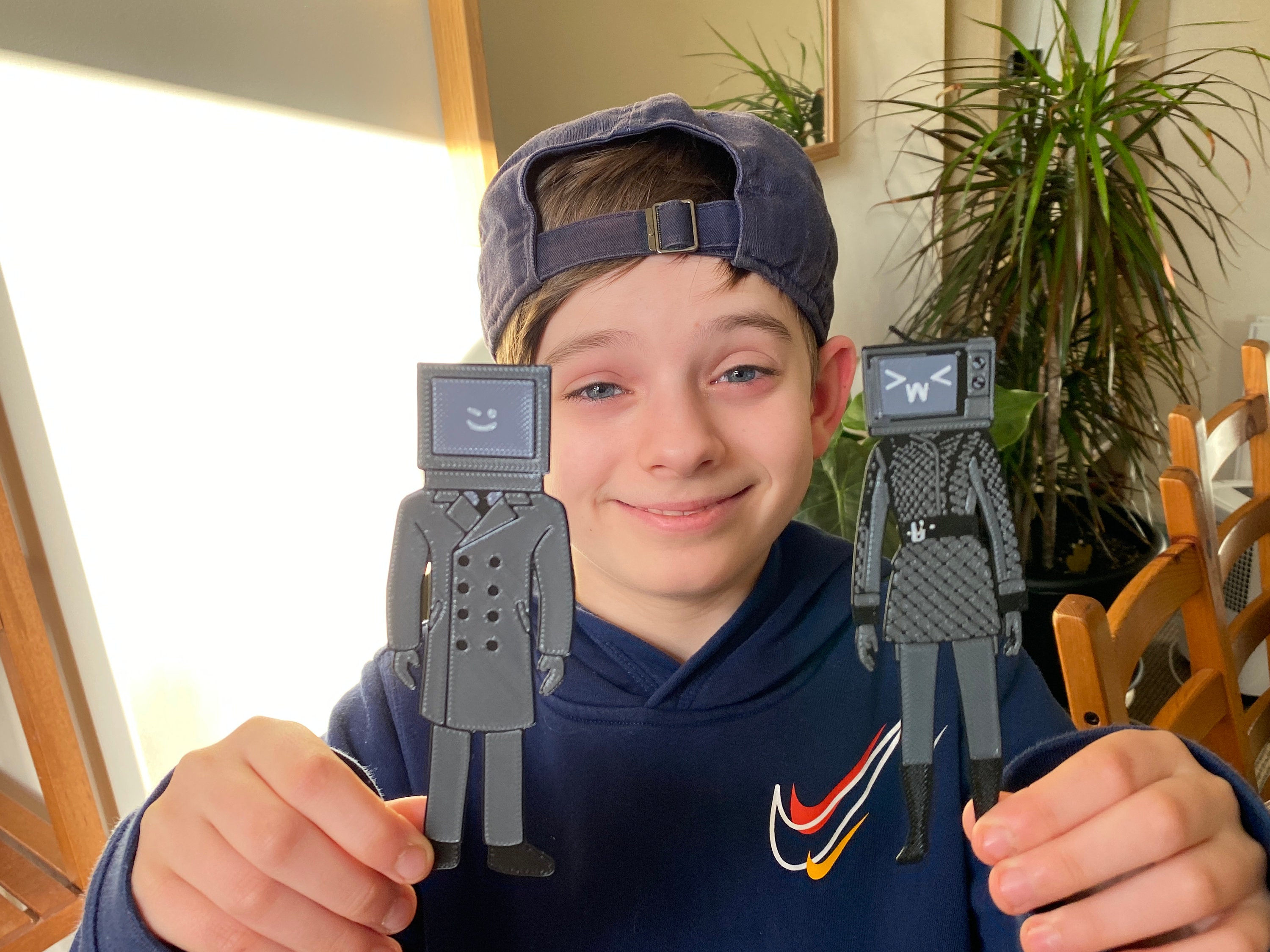 Skibidi Toilet Inspired TV Woman Bookmark 3D Printed Gamer Kid Gift ...