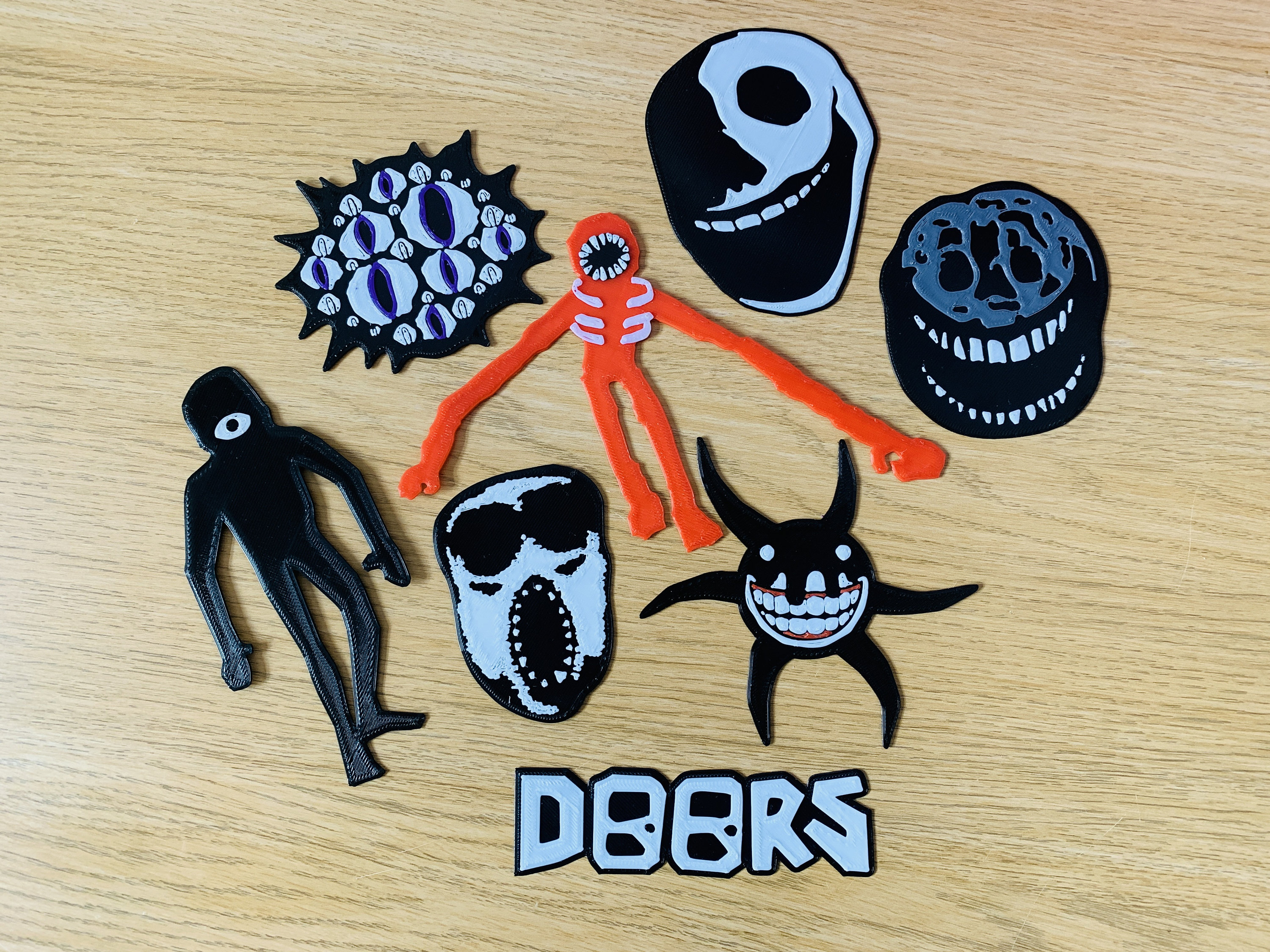 Roblox Doors Inspired Room Key Toy / Keyring / Keychain / Bag - Etsy ...