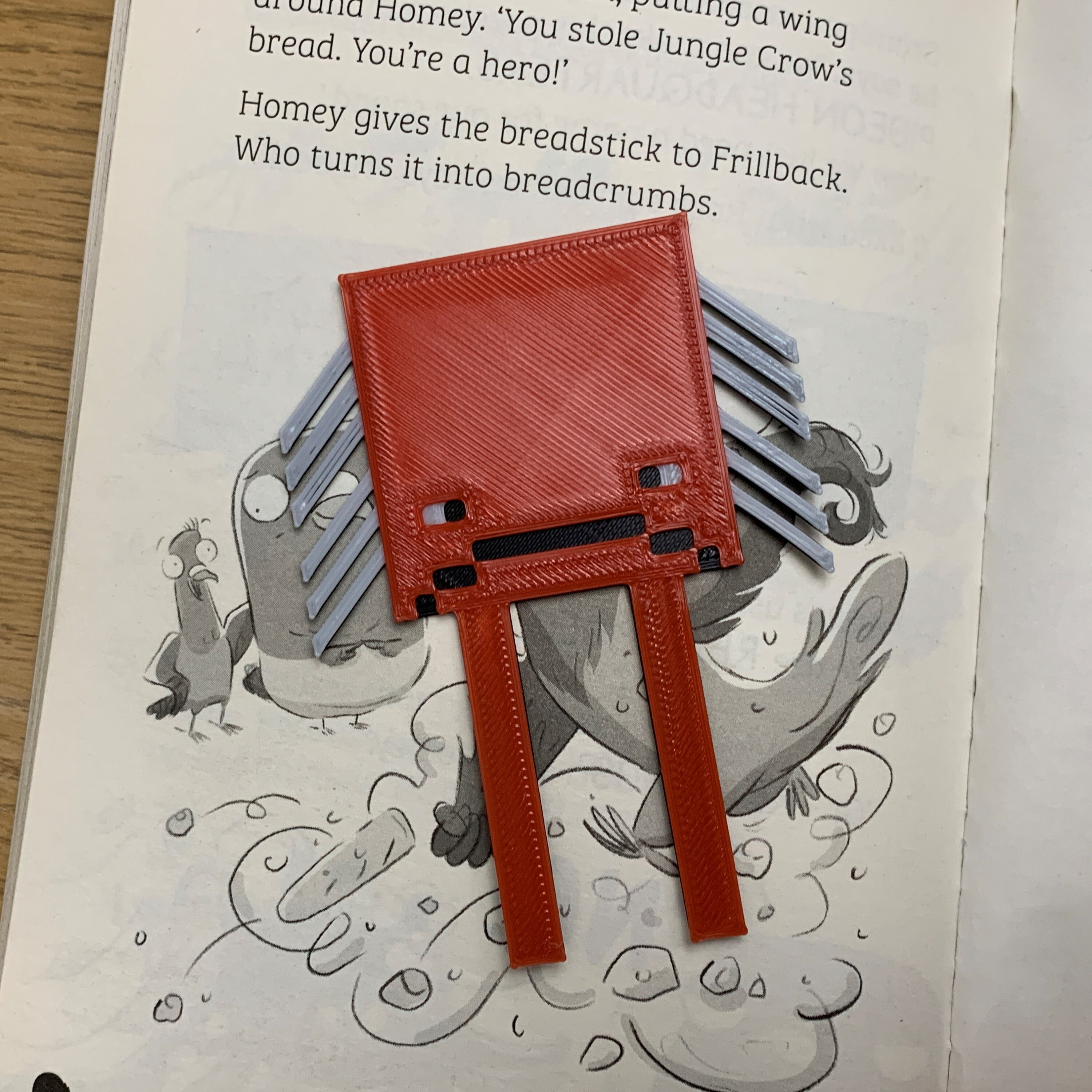 Minecraft Lava Strider Inspired Bookmark 3D Printed Gamer - Etsy Australia