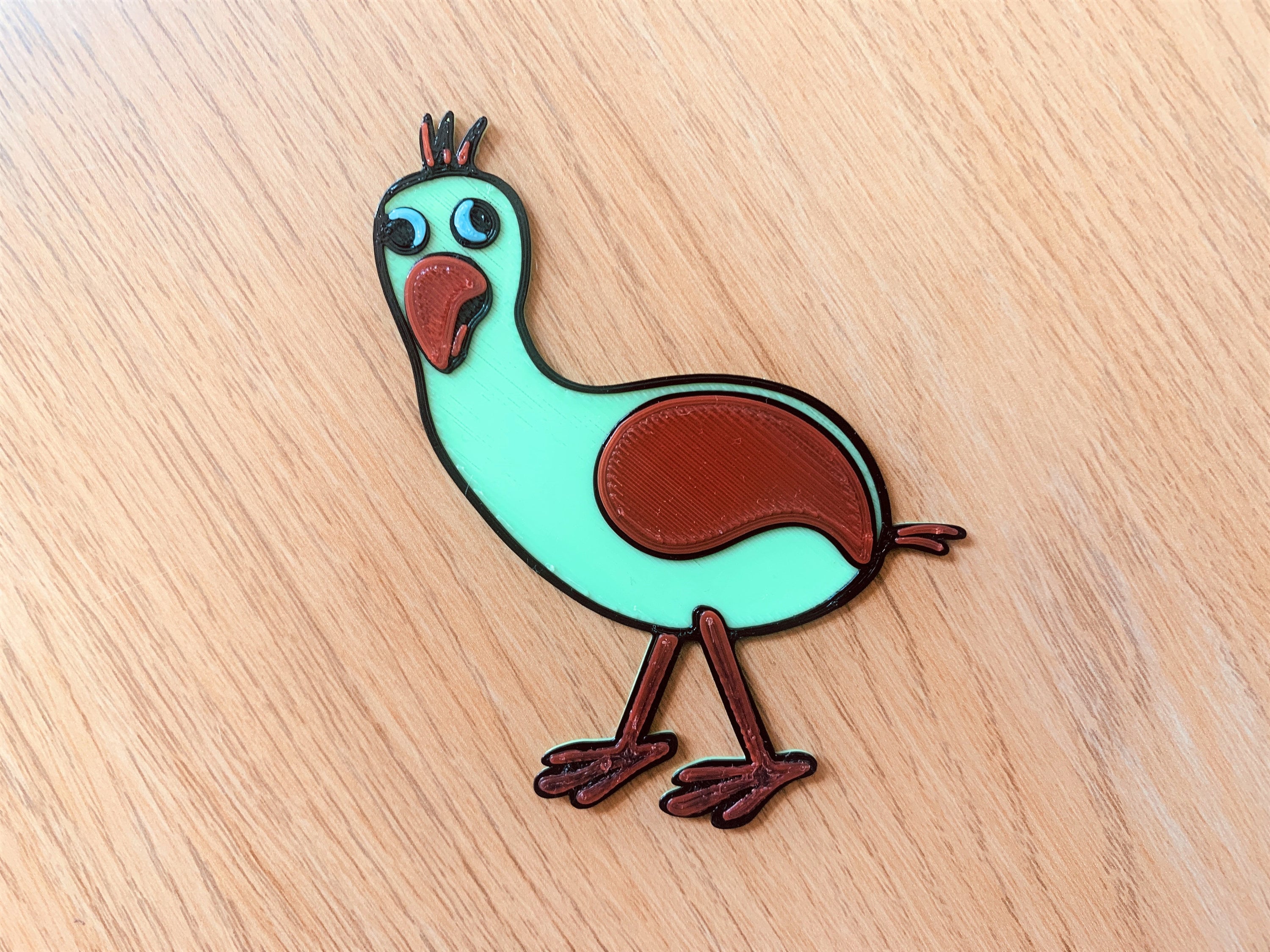 Garten of Banban Inspired Tarta Bird Bookmark 3D Printed - Etsy