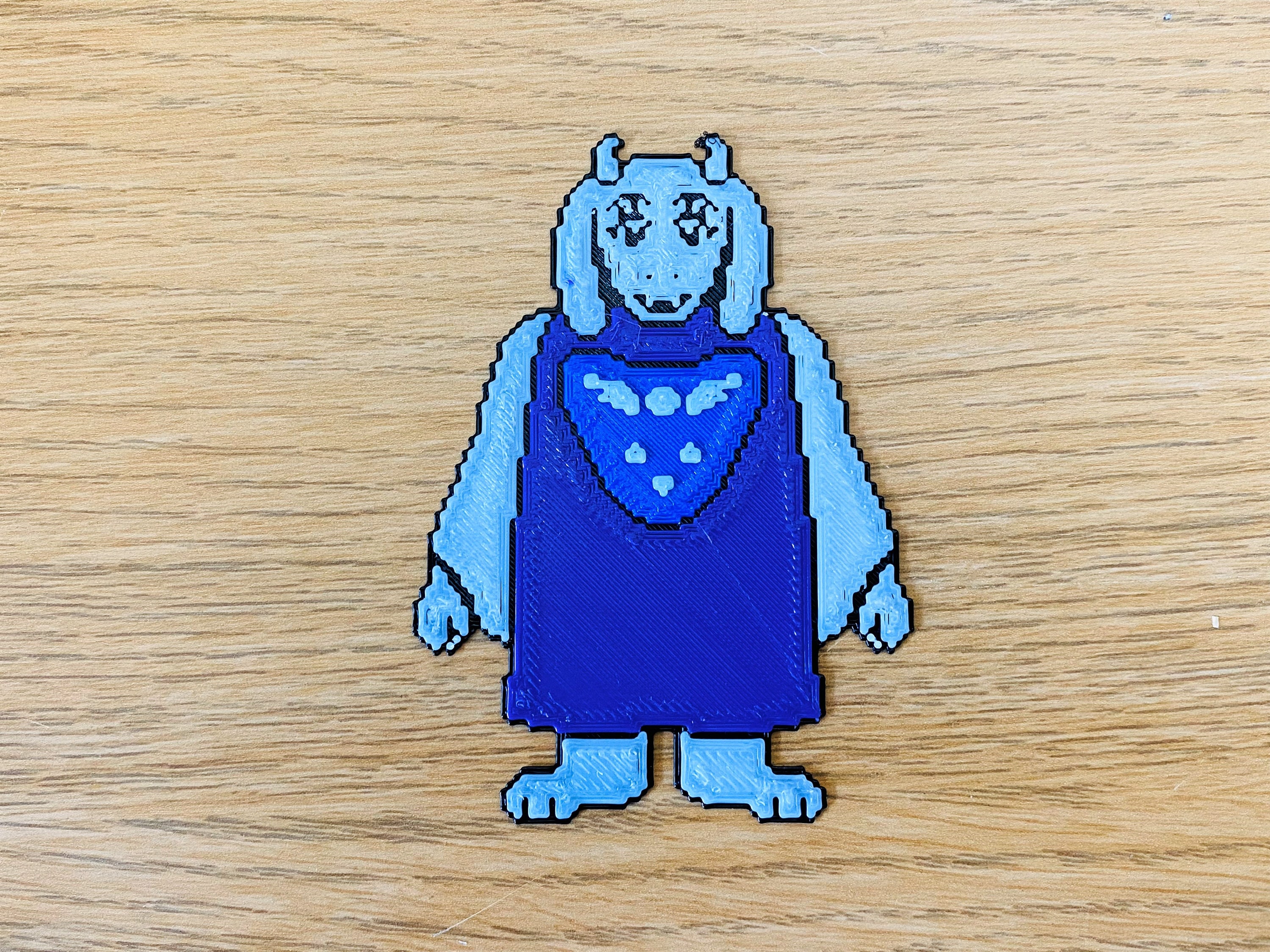 Undertale Inspired Toriel Bookmark 3D Printed Gamer Kid - Etsy