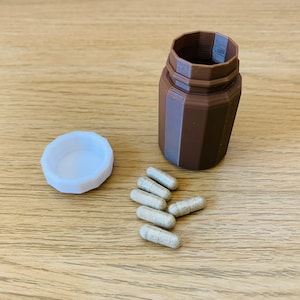 Roblox Doors Game Inspired Vitamin Bottle - 3d Printed - Etsy