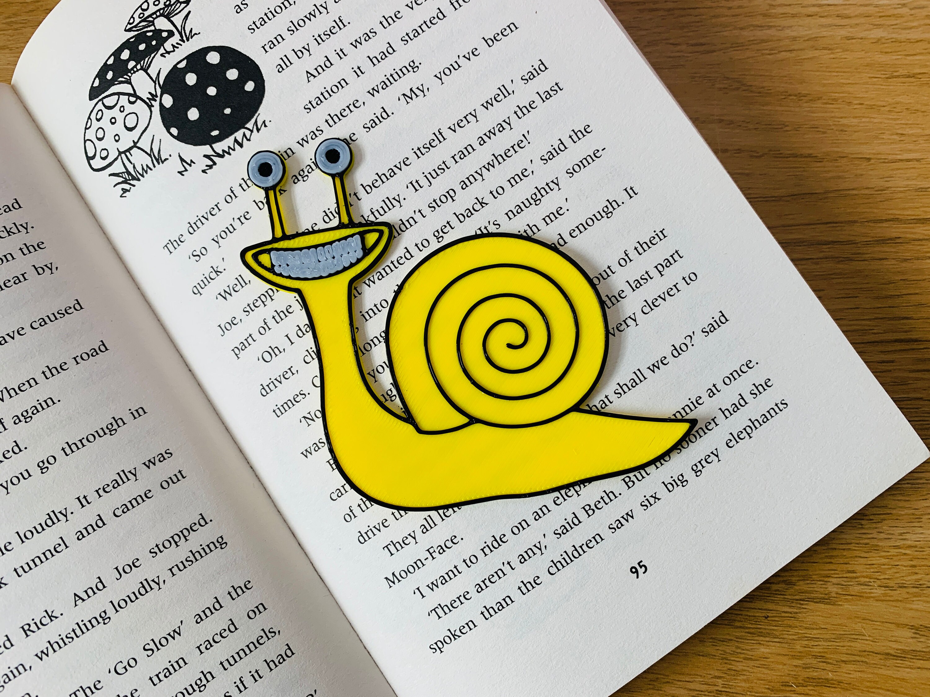 Garten Of Banban Inspired Slow Celine Bookmark Impreso en 3D Gamer Kid ...