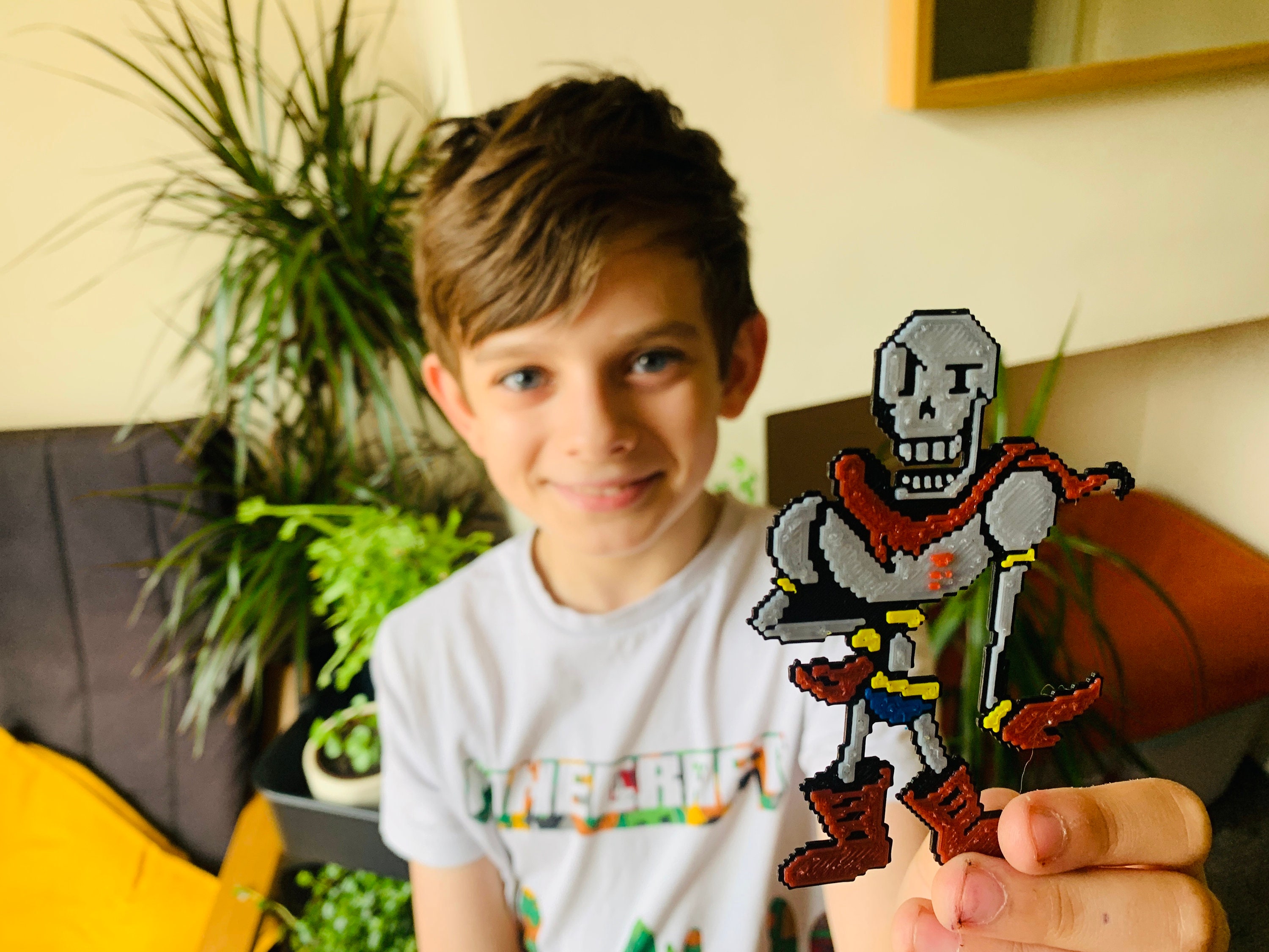Undertale Inspired Papyrus Bookmark 3D Printed Gamer Kid - Etsy