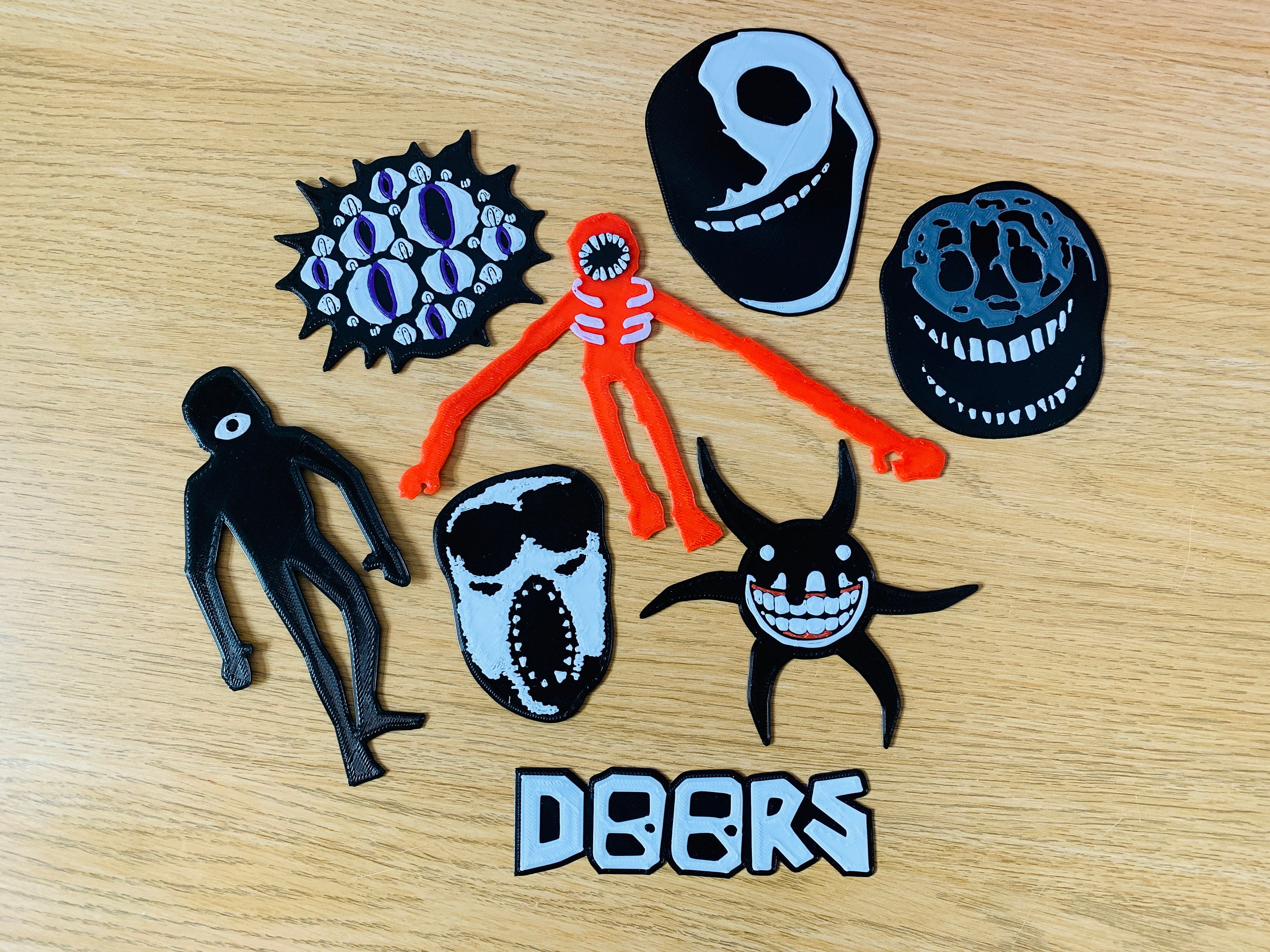 Roblox Doors Inspired Ambush Bookmark - 3D Printed - Etsy