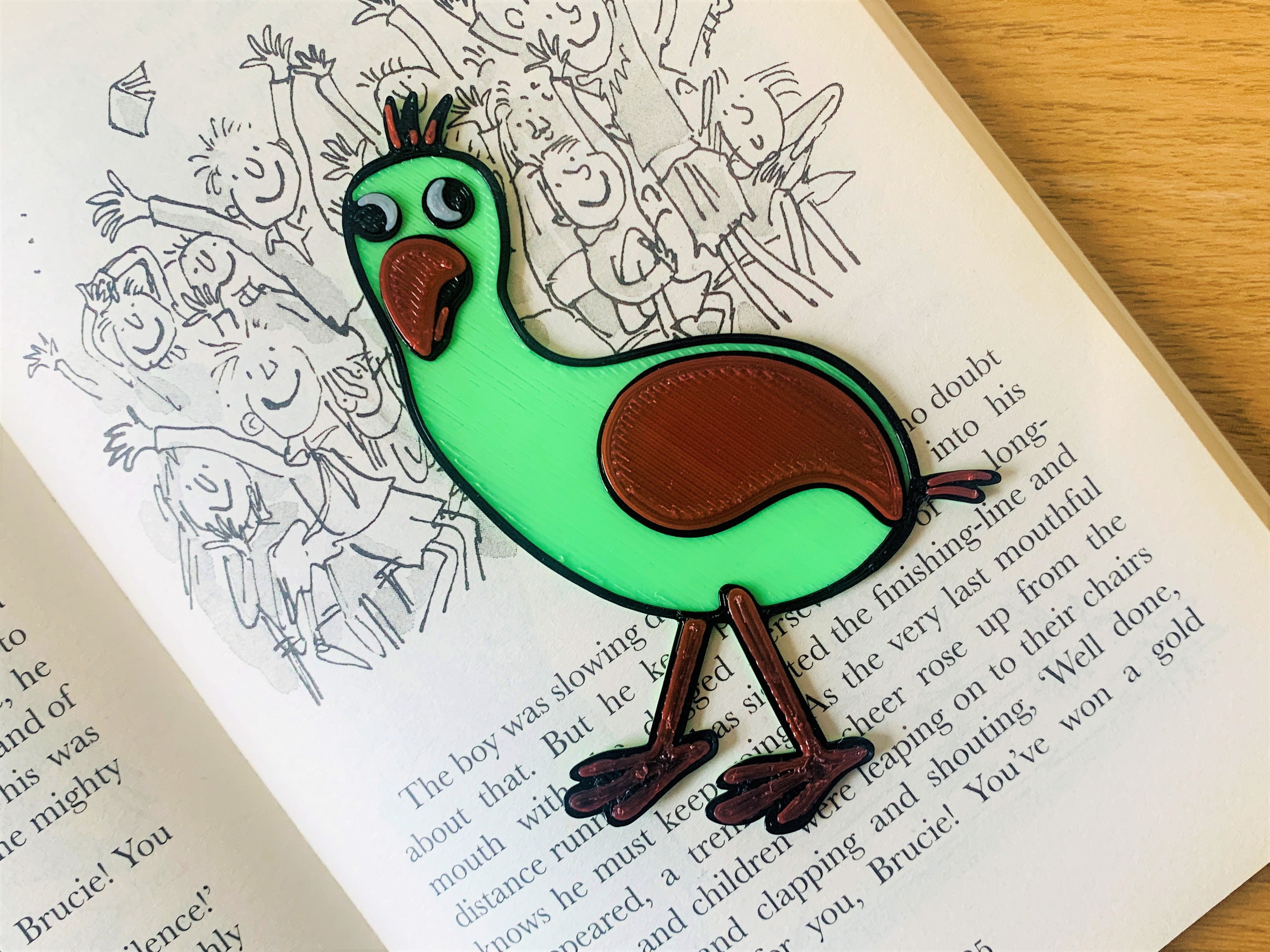 Garten of Banban Inspired Tarta Bird Bookmark 3D Printed - Etsy