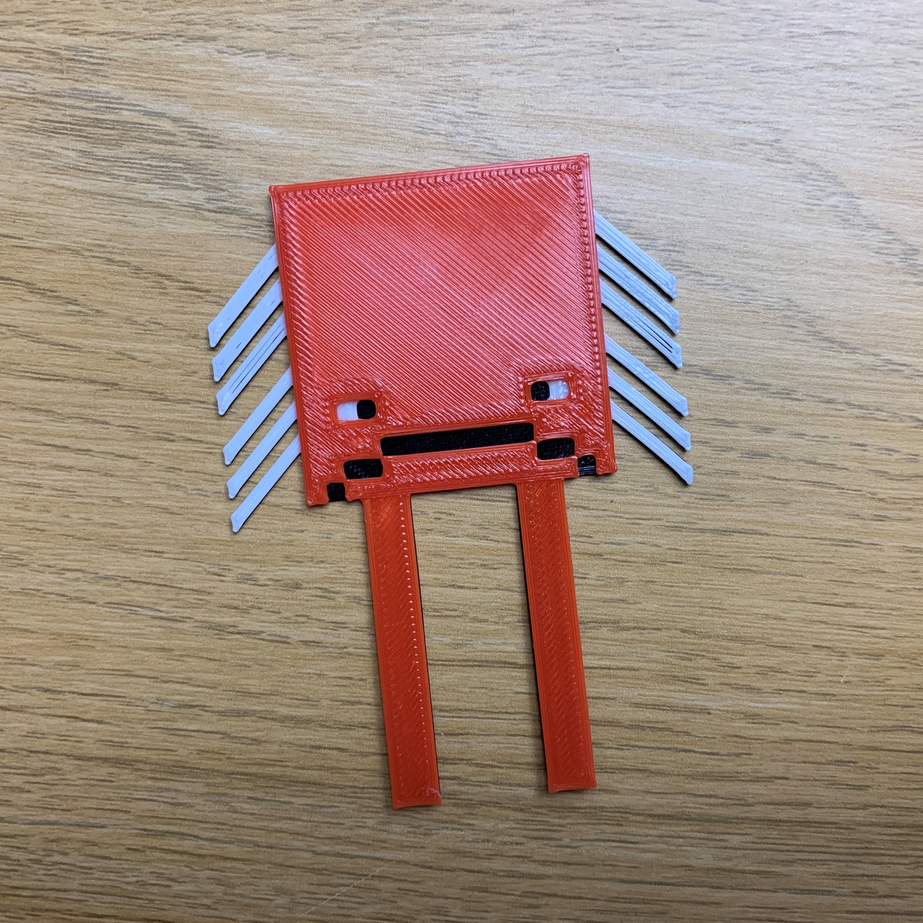 Minecraft Lava Strider Inspired Bookmark 3D Printed Gamer - Etsy Australia