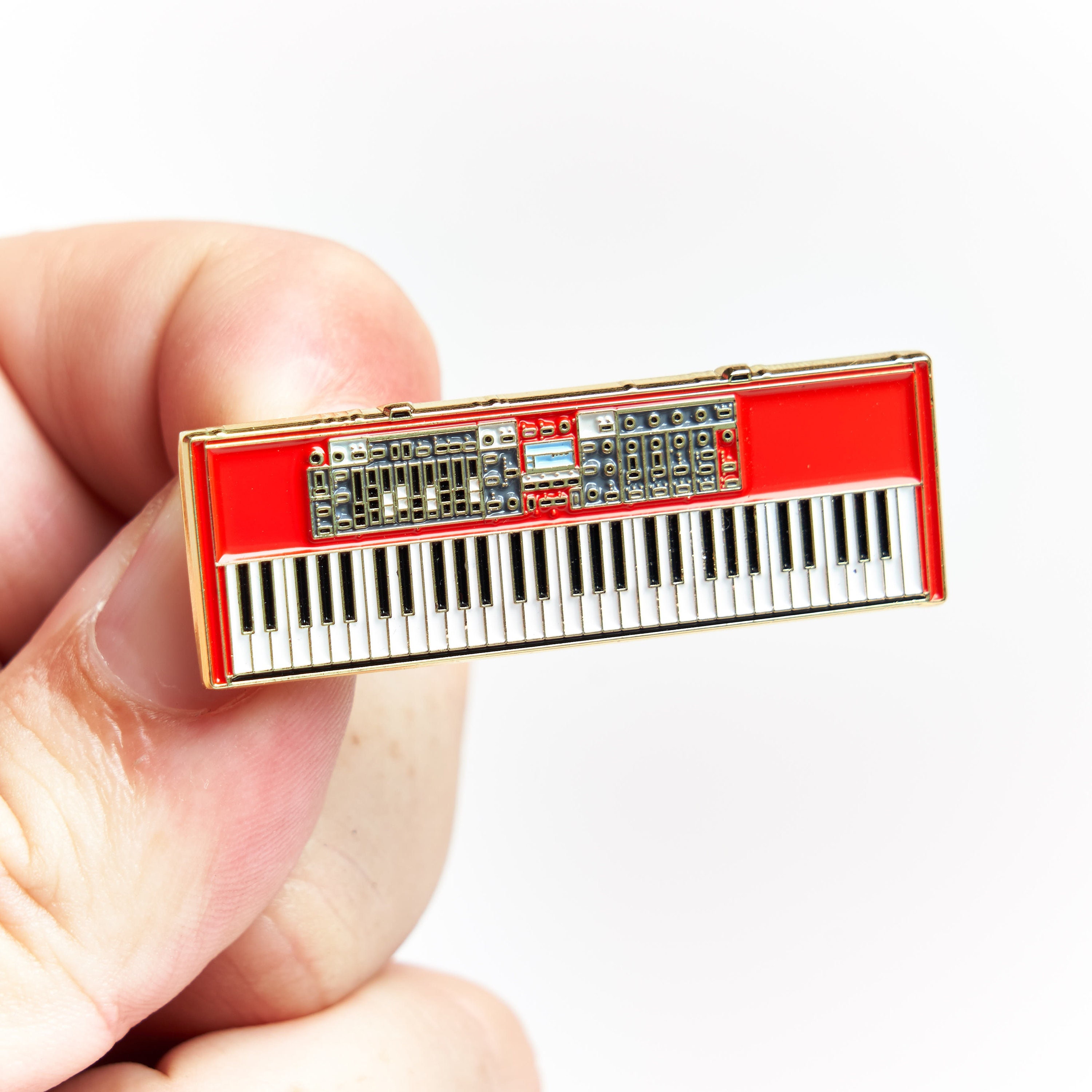 Music Keyboard Keychain - Etsy