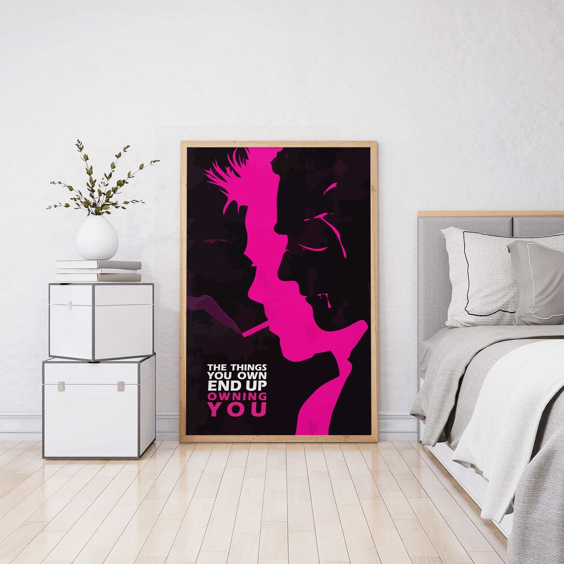 Fight Club Movie Poster With Quote - Etsy
