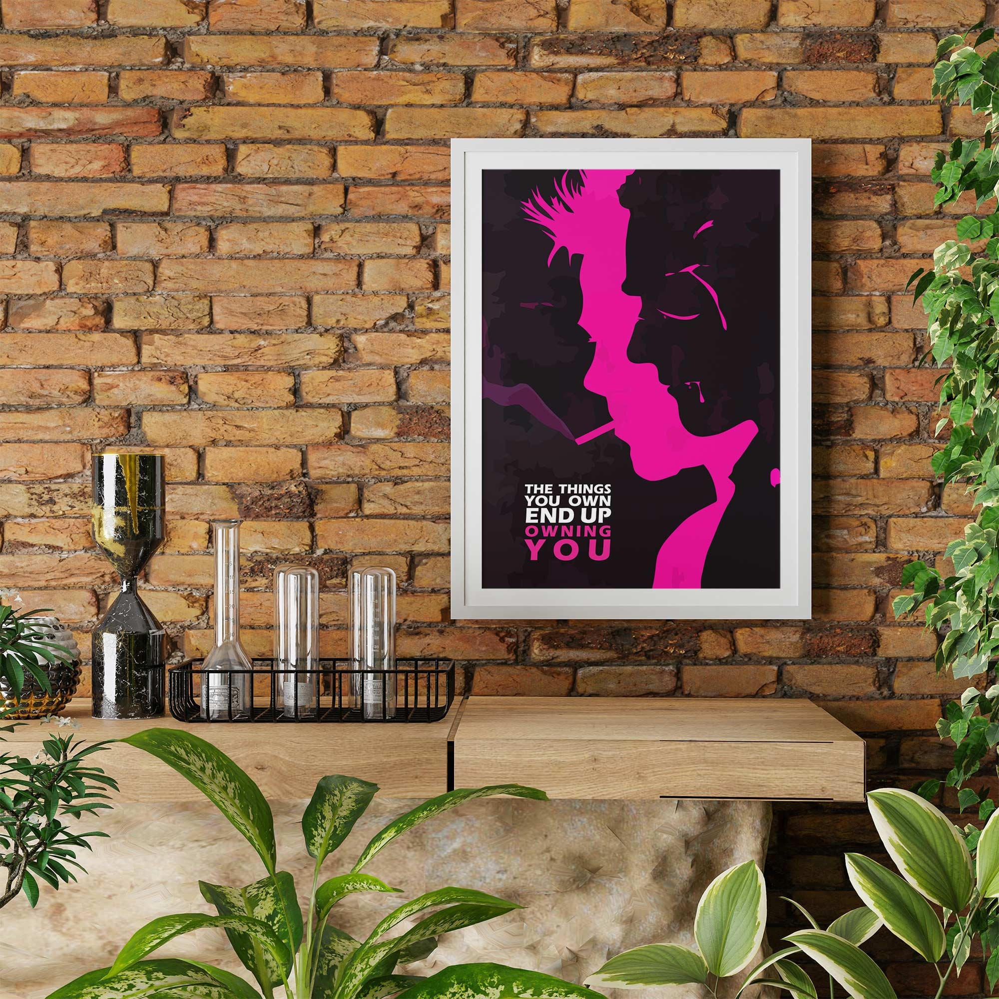 Fight Club Movie Poster With Quote - Etsy