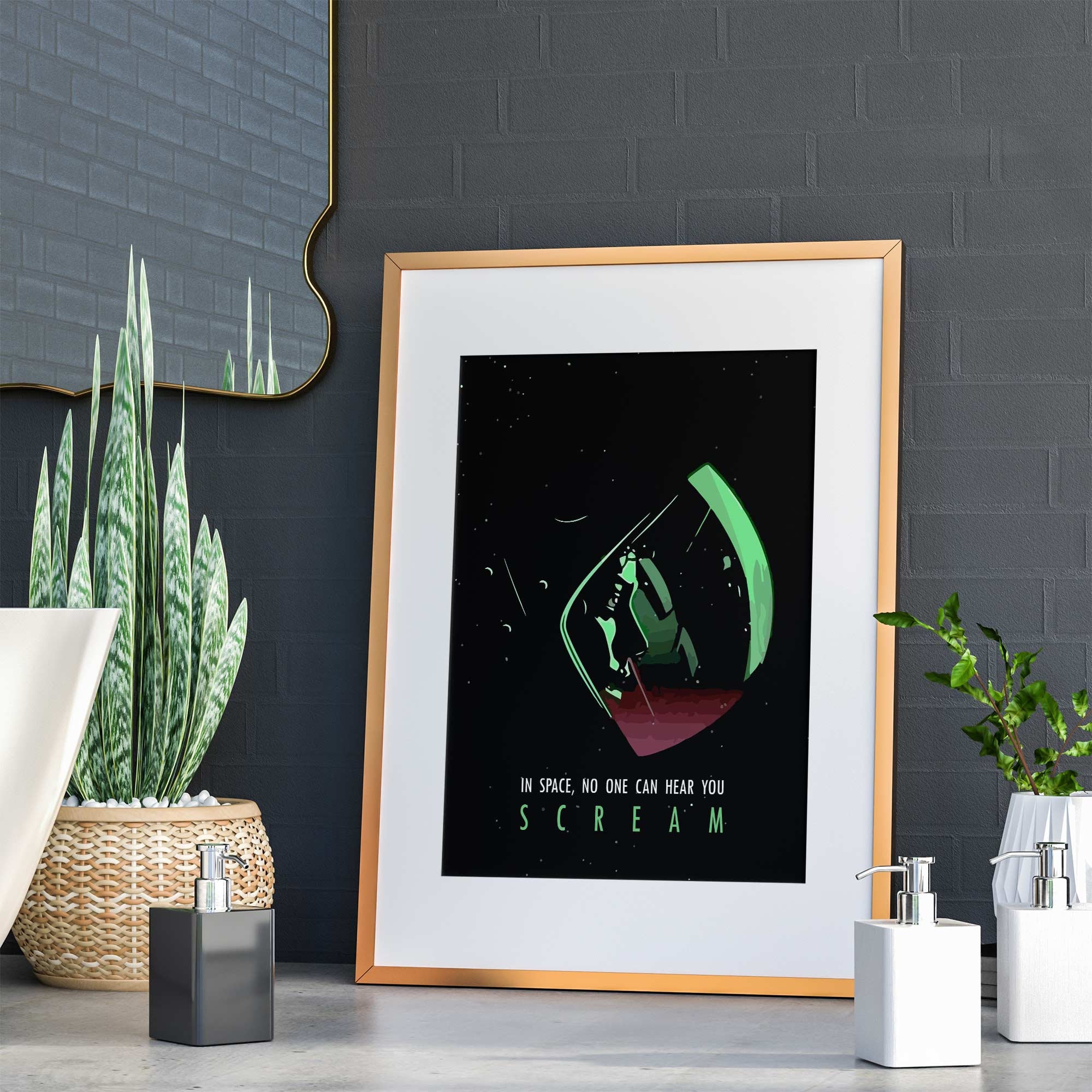 Alien Movie Poster With Quote - Etsy