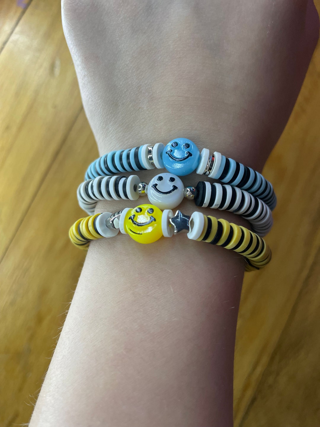 Smiley Face Bracelet - Etsy