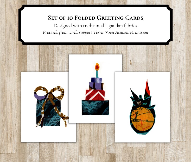 Traditional African Greeting Cards | Set of 10 Blank Cards | Birthday ...