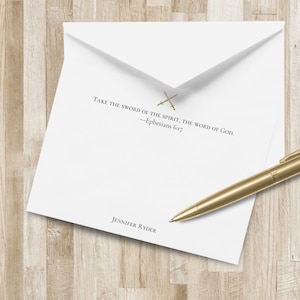 Armor of God Stationery Set | Christian Stationary | Religious Gift ...