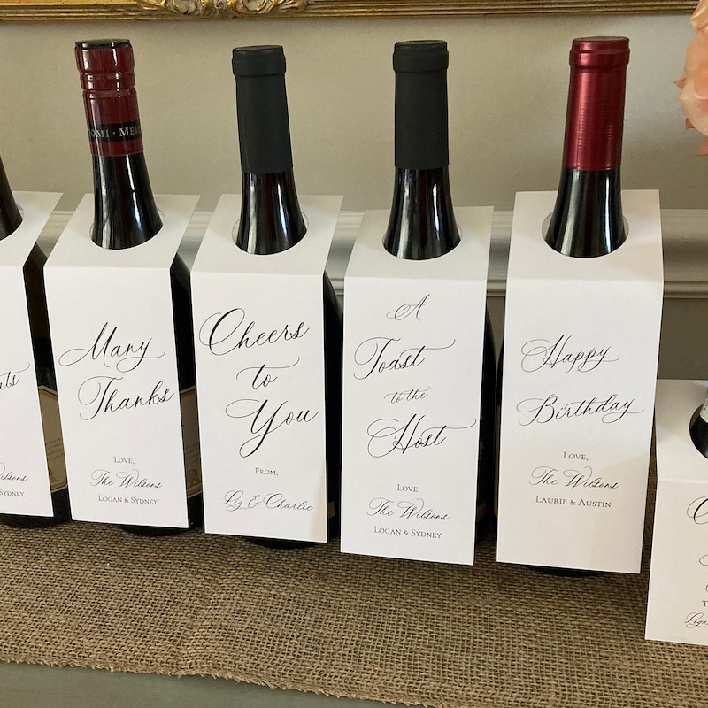 Wine Tags - Etsy