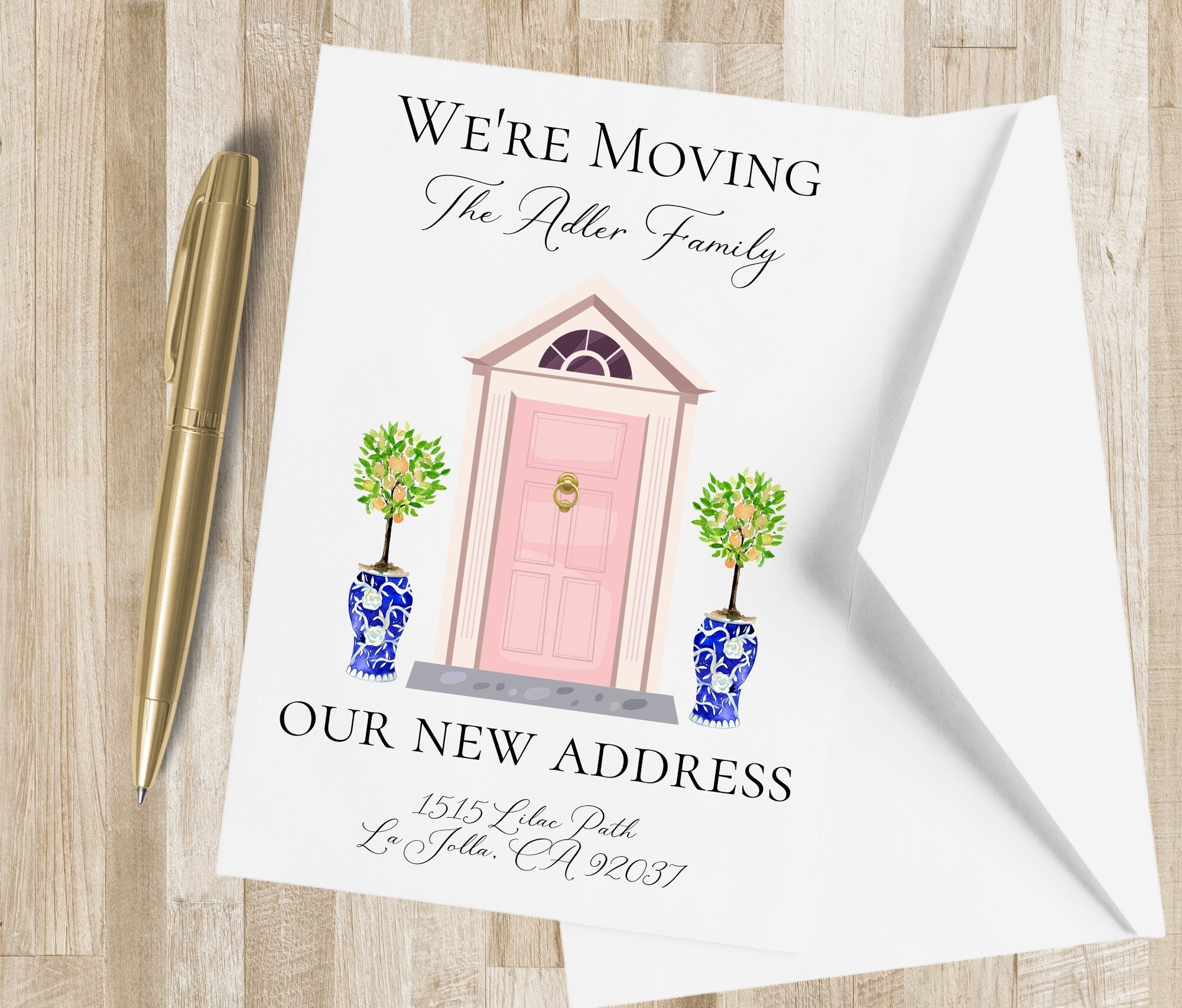 Personalized Moving Announcement Card We've Moved Card - Etsy