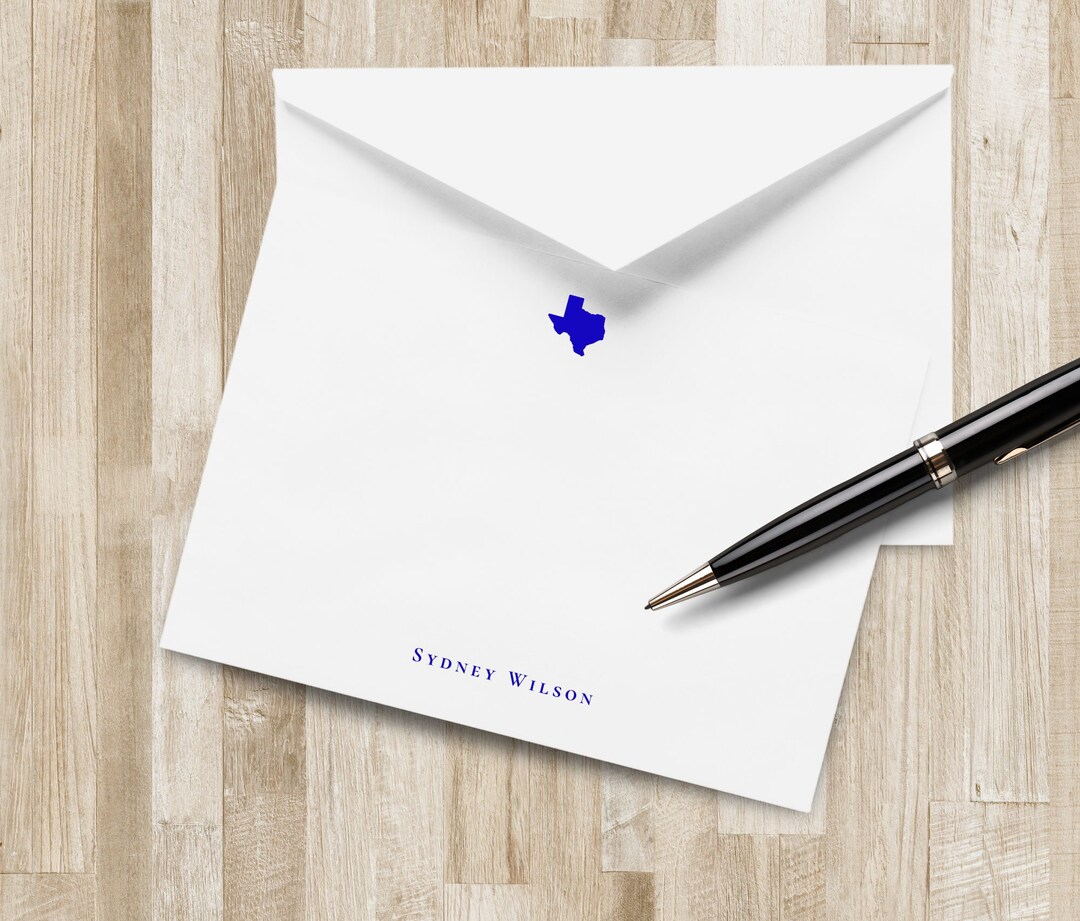 Texas Stationery Set | Texas Notecards | Texas Gift | Housewarming Gift ...