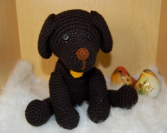 Black Lab Christmas Crochet - Etsy