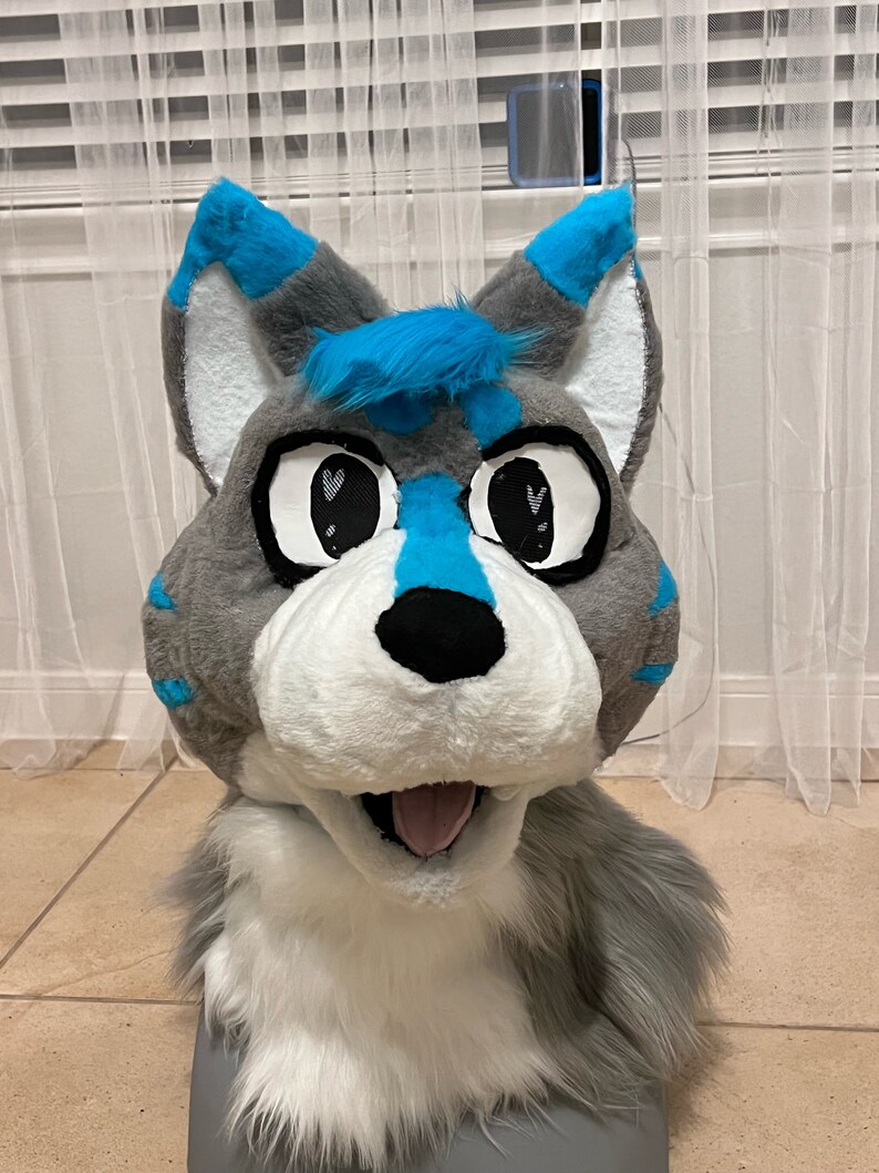 Premade Blue and Gray Fursuit Partial - Etsy