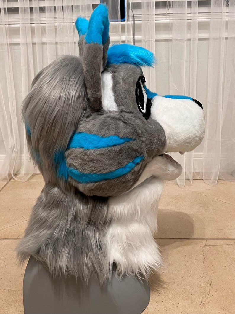 Premade Blue and Gray Fursuit Partial - Etsy
