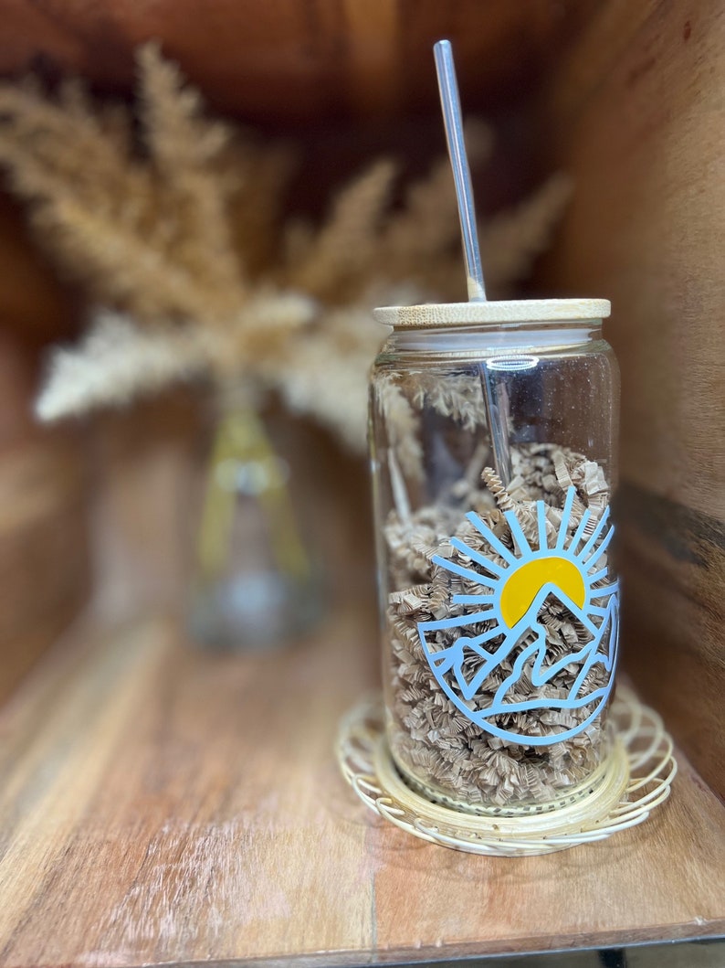 Custom Iced Coffee Cup-glass Cold Drink Designer Cup - Etsy