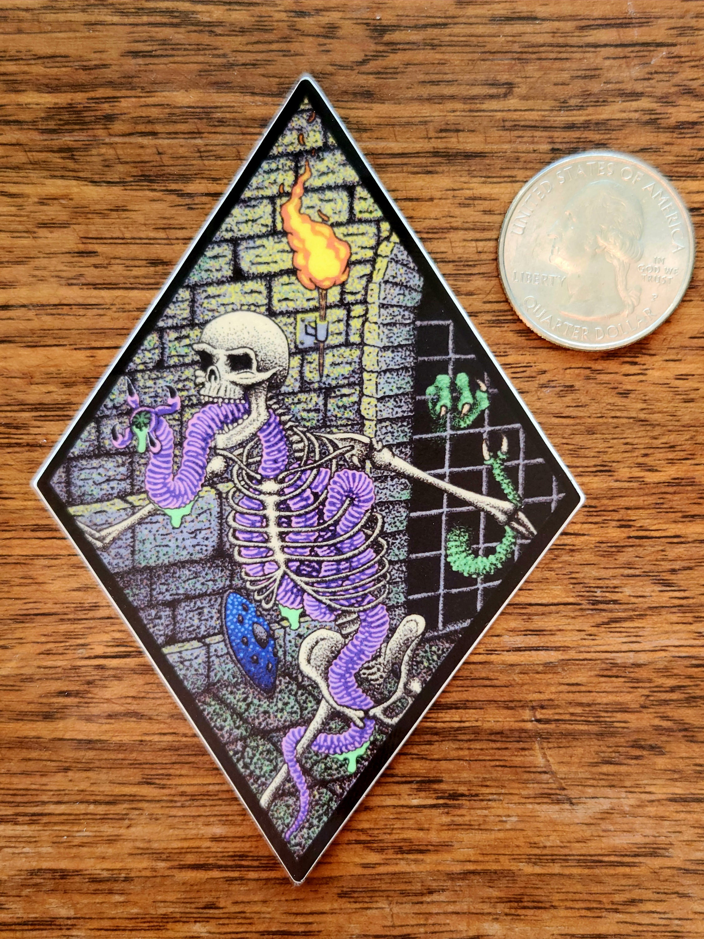 Mohrg, Dungeon Stalker Sticker D&D Sticker Plastic Sticker - Etsy