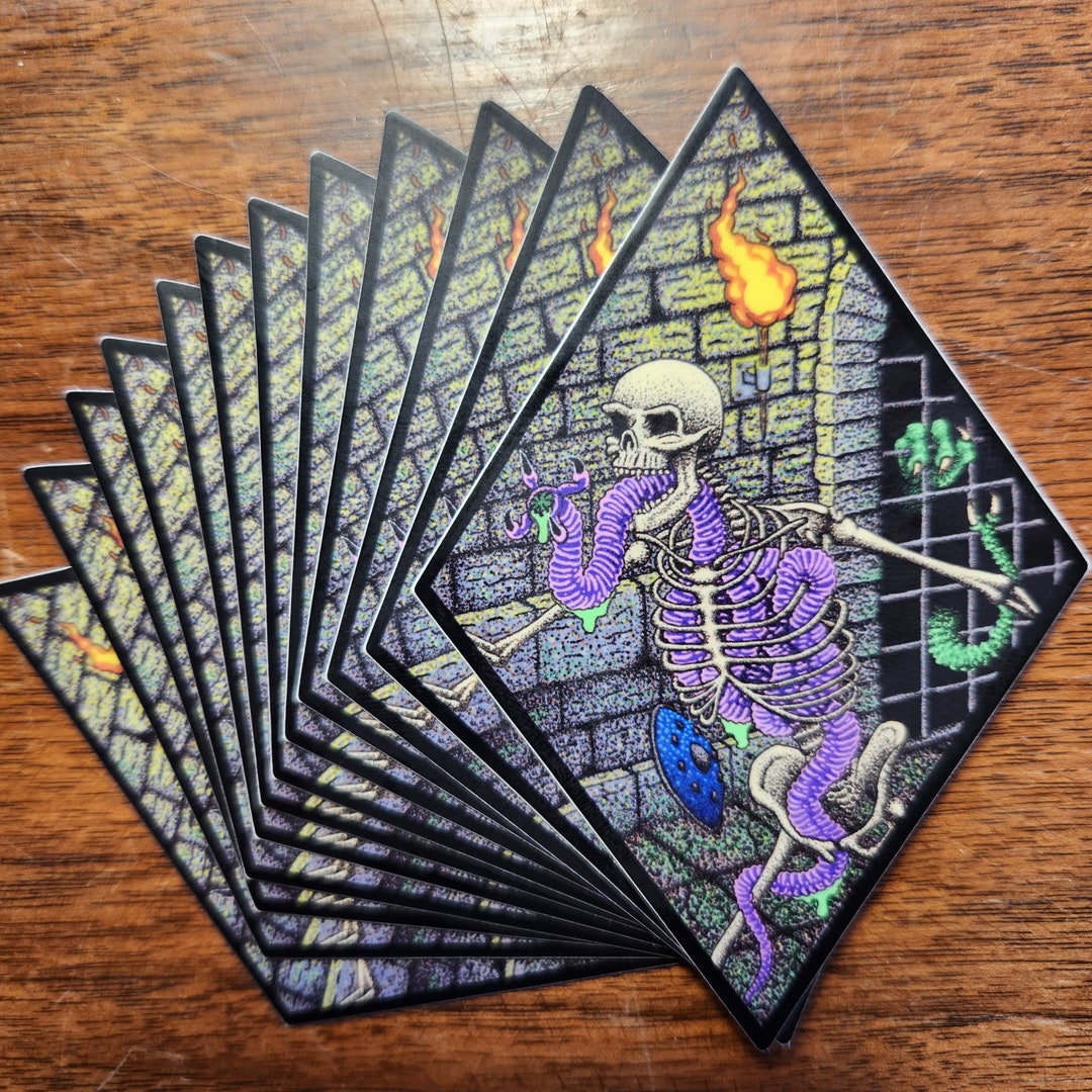 Mohrg, Dungeon Stalker Sticker D&D Sticker Plastic Sticker - Etsy