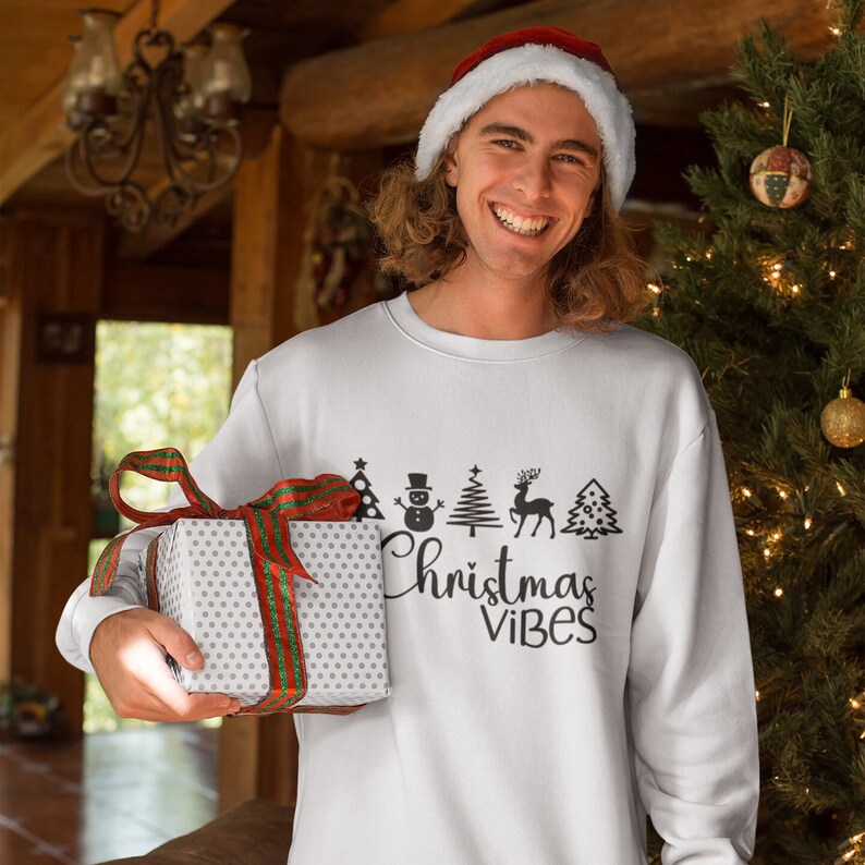 Christmas Vibes SVG Christmas Vibes PNG Merry Christmas PNG - Etsy