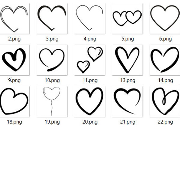 Open Heart Svg - Etsy