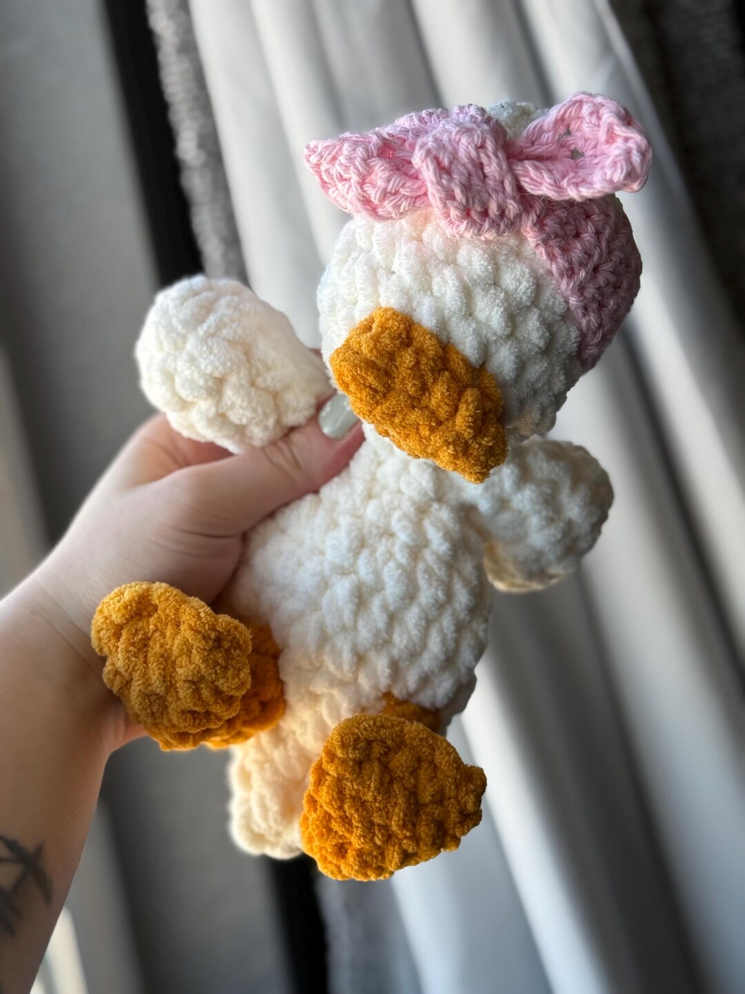 Duck Plushie Ready to Ship Toys for Kids Stuffed Animals Della Duck - Etsy