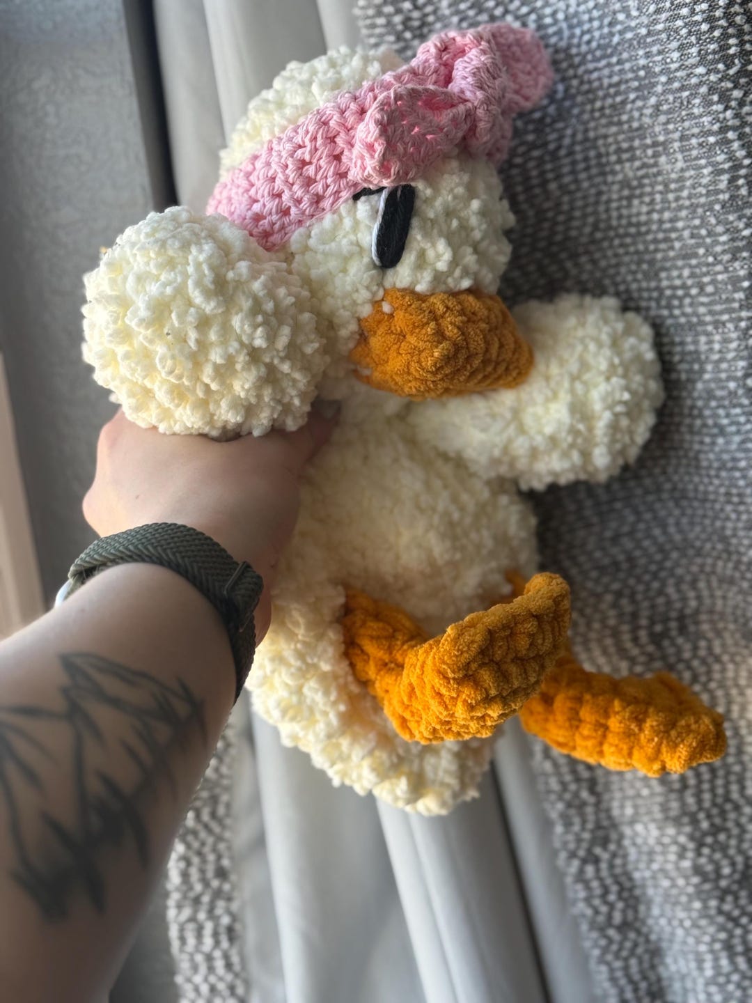 Duck Plushie Ready to Ship Toys for Kids Stuffed Animals Della Duck - Etsy