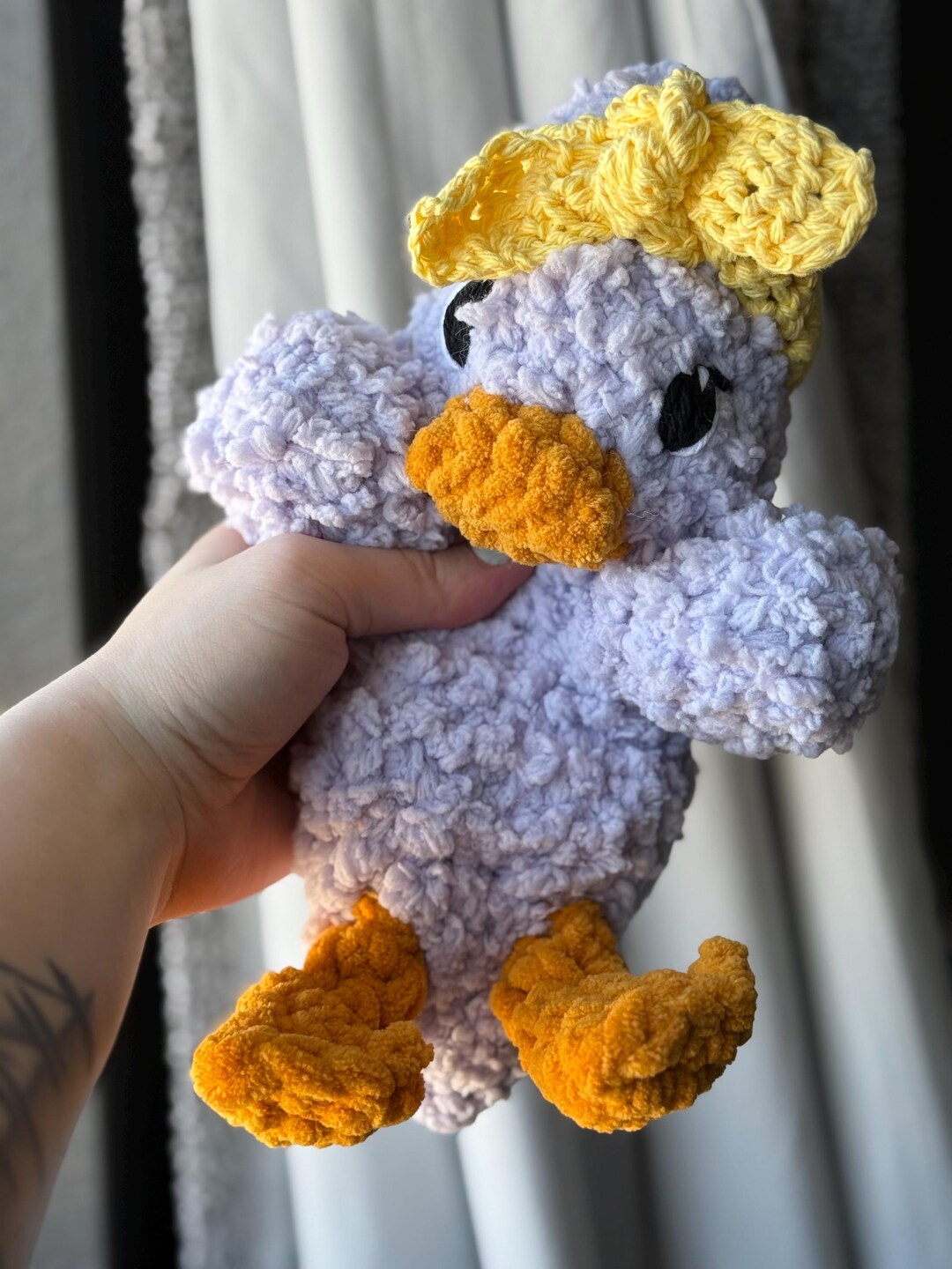 Duck Plushie Ready to Ship Toys for Kids Stuffed Animals Della Duck - Etsy