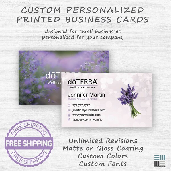 Doterra Business Cards - Etsy