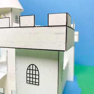 Printable Paper Toy Castle for Action Figures - Digital PDF - Etsy