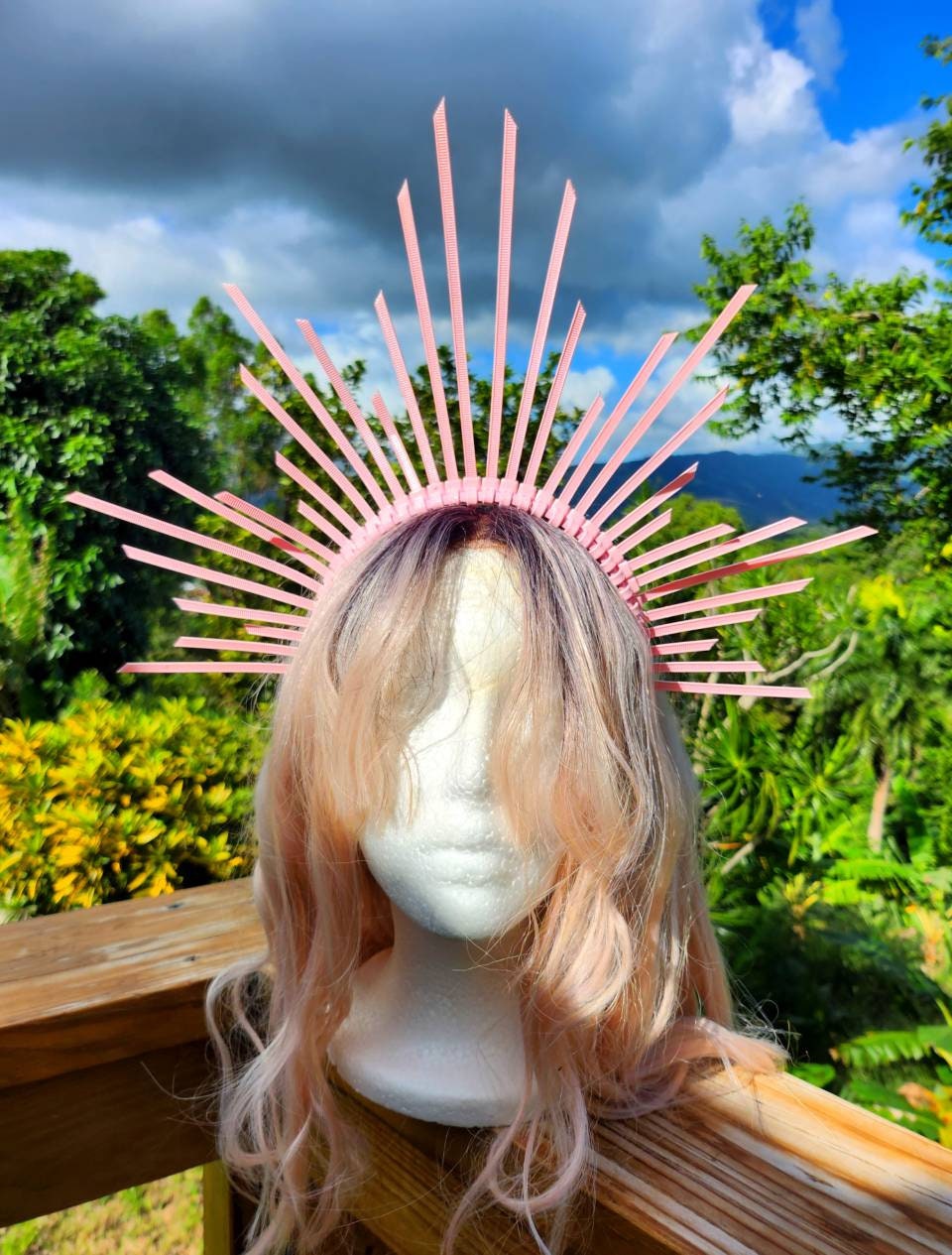 Pretty in Pink Crown Fairy Crown Mermaid Crown Baby Shower - Etsy